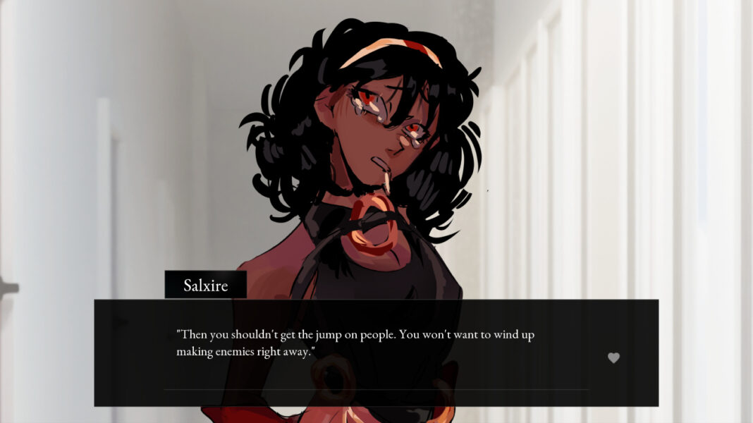'Seraphim Slum' Game Review: Hell Is Other Visual Novels - HorrorGeekLife